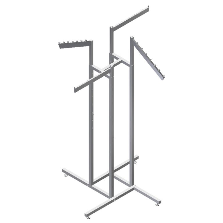 4 WAY RACK -2 ST. & 2 SL. RECT. ARMS - Kin-Lai