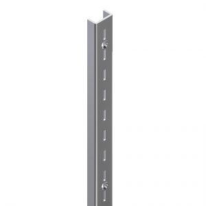 Heavy duty single slot wall standard - Kin-Lai